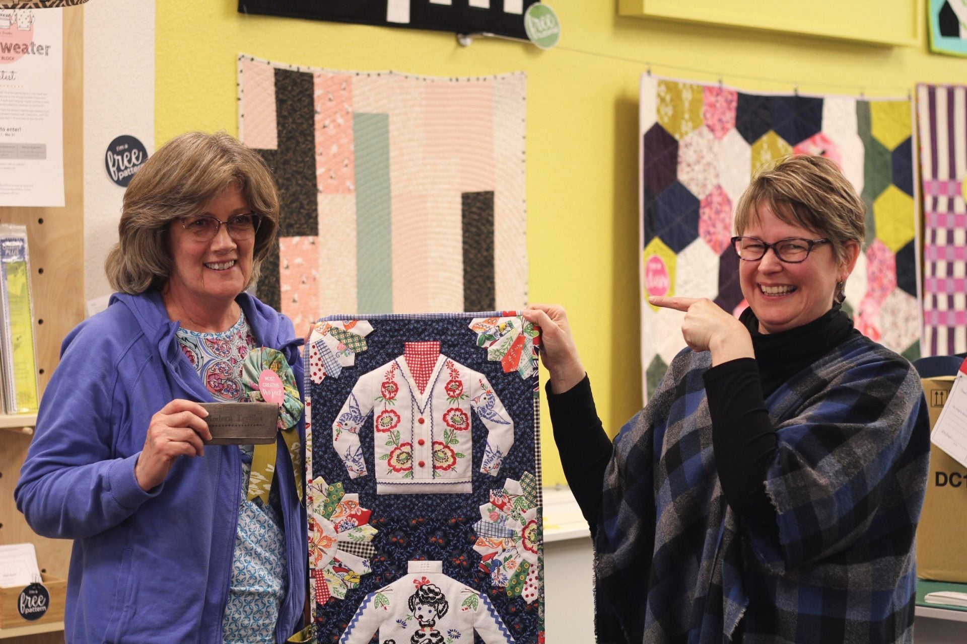 Ugly Sweater Contest Wrap Up – Modern Textiles