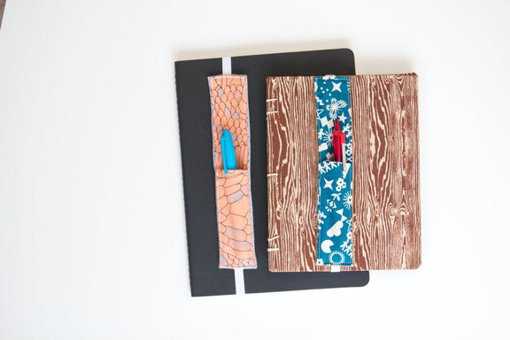 Pencil Pocket Bookmark Paper Pattern – Modern Textiles