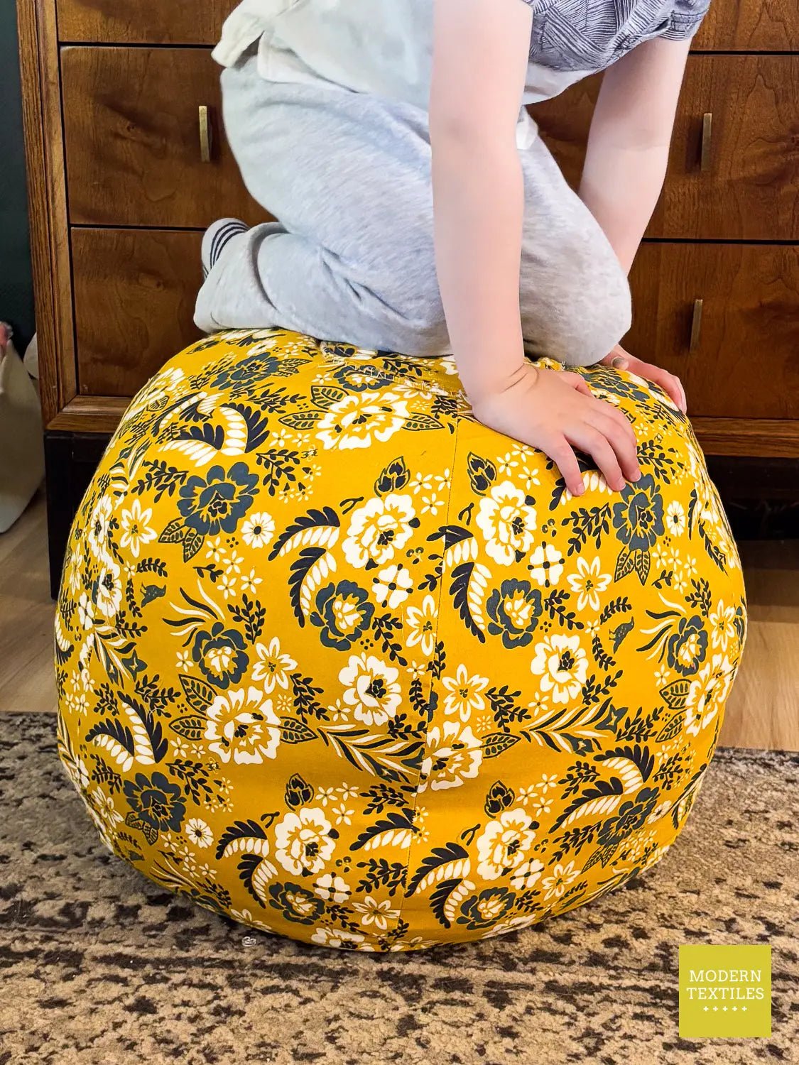 Floor Pouf Paper Pattern – Modern Textiles