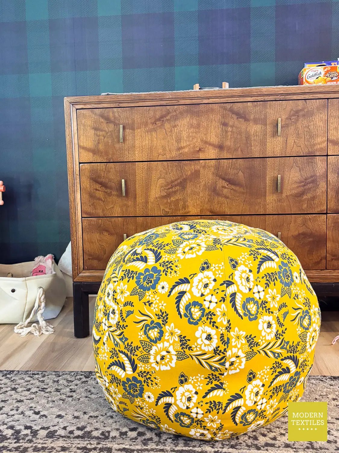 Floor Pouf Paper Pattern – Modern Textiles