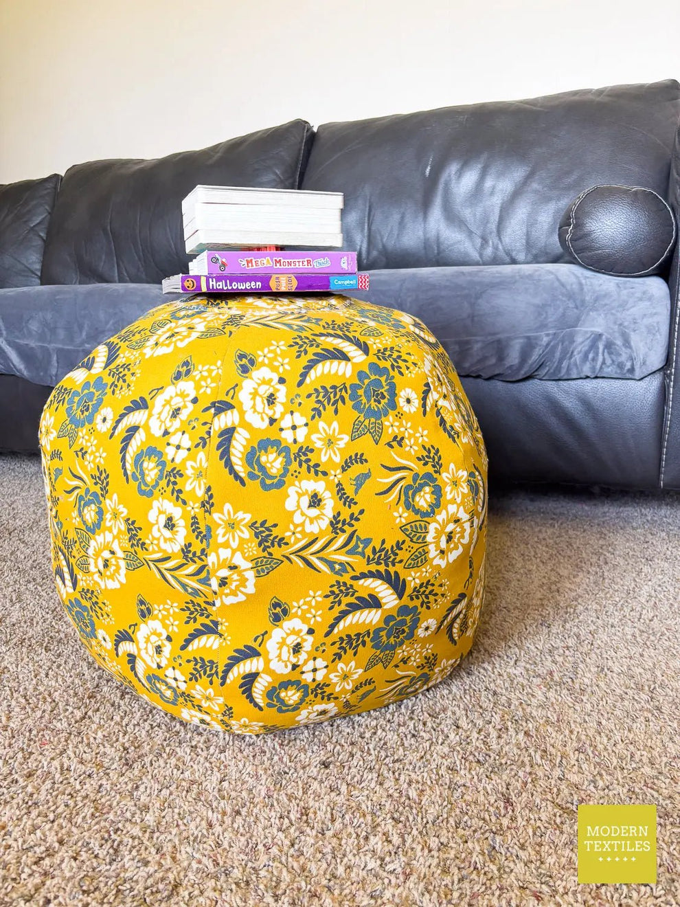 Floor Pouf Sewing Pattern | Make In An Afternoon – Modern Textiles