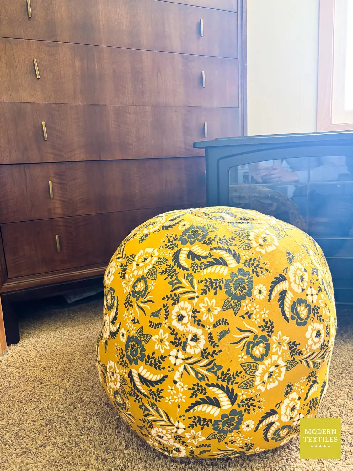 Floor Pouf Paper Pattern – Modern Textiles