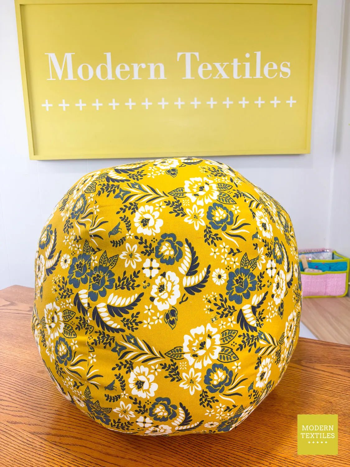 Floor Pouf Sewing Pattern | Make In An Afternoon – Modern Textiles