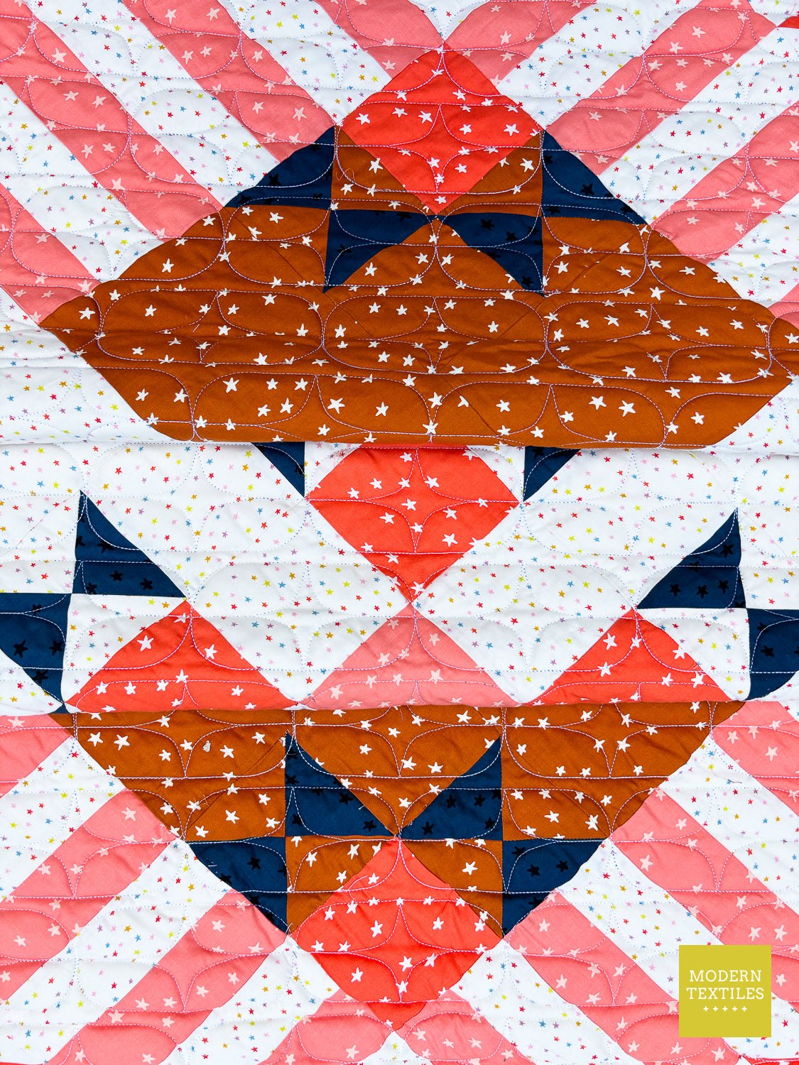 Oval Peel Pantograph - Modern Textiles