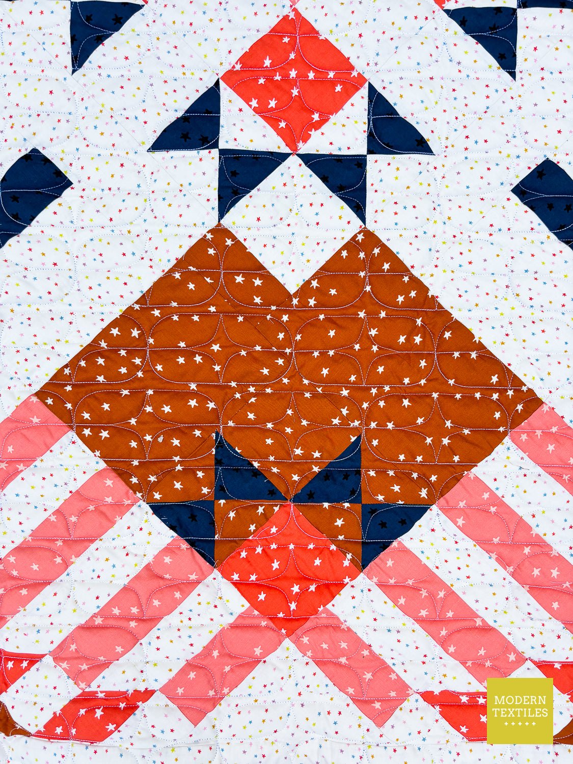 Oval Peel Pantograph - Modern Textiles