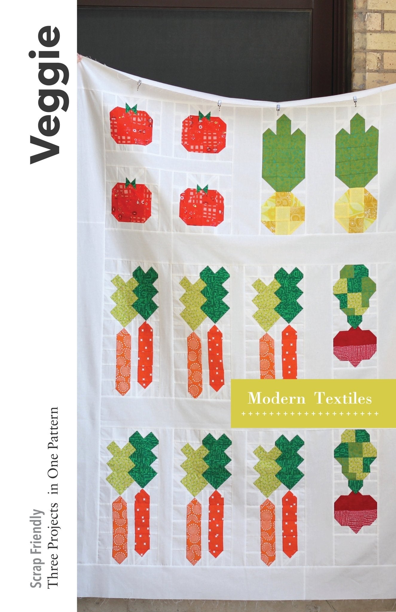 Veggie Quilt Paper Pattern – Modern Textiles